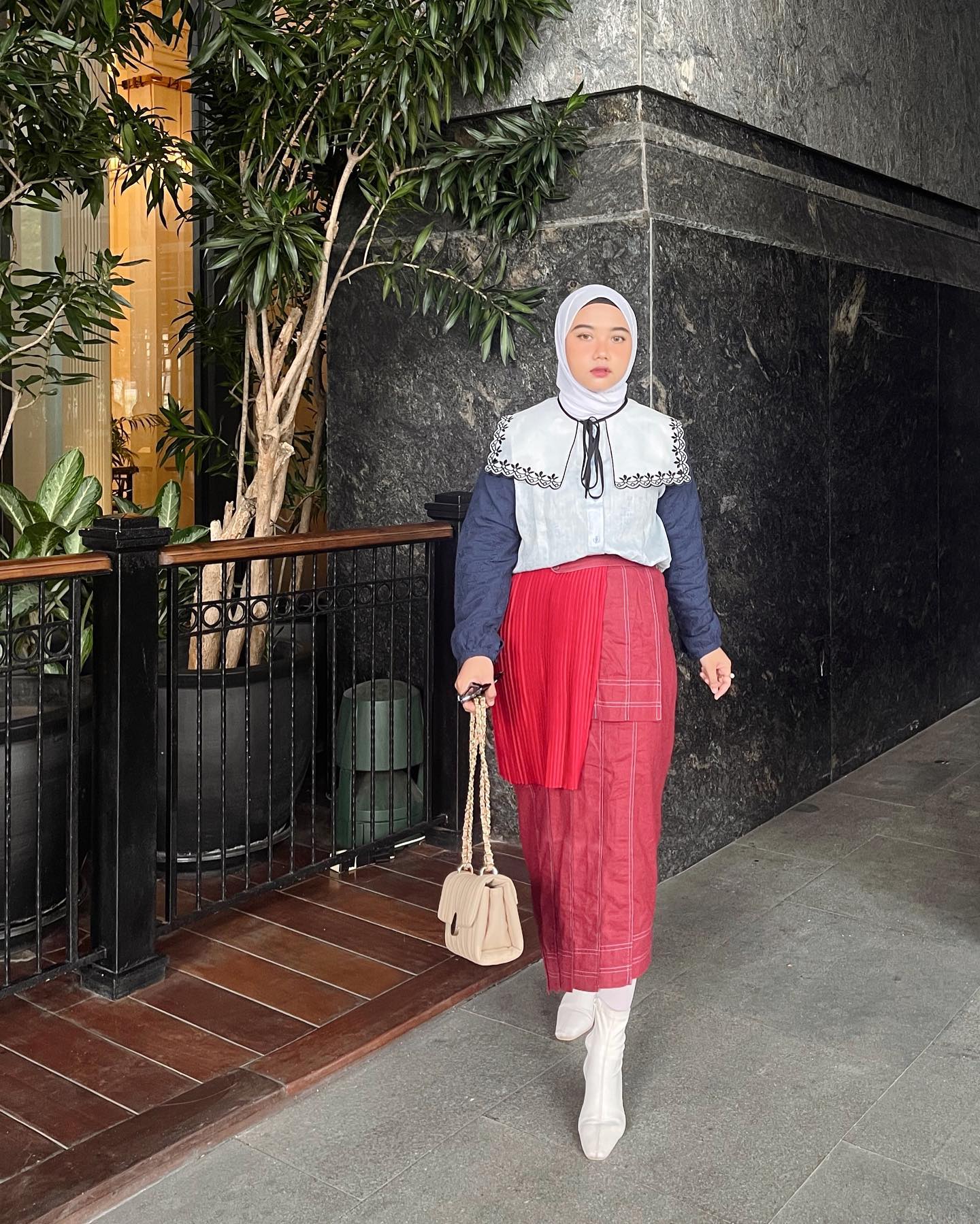 10 Ide Ootd Merah Putih Hijab Untuk Rayakan 17 Agustus All Things